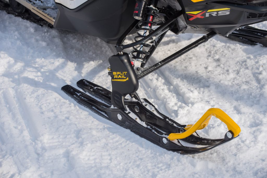 Split Rail Dual Axis Snowmobile Skis - Supertrax Online