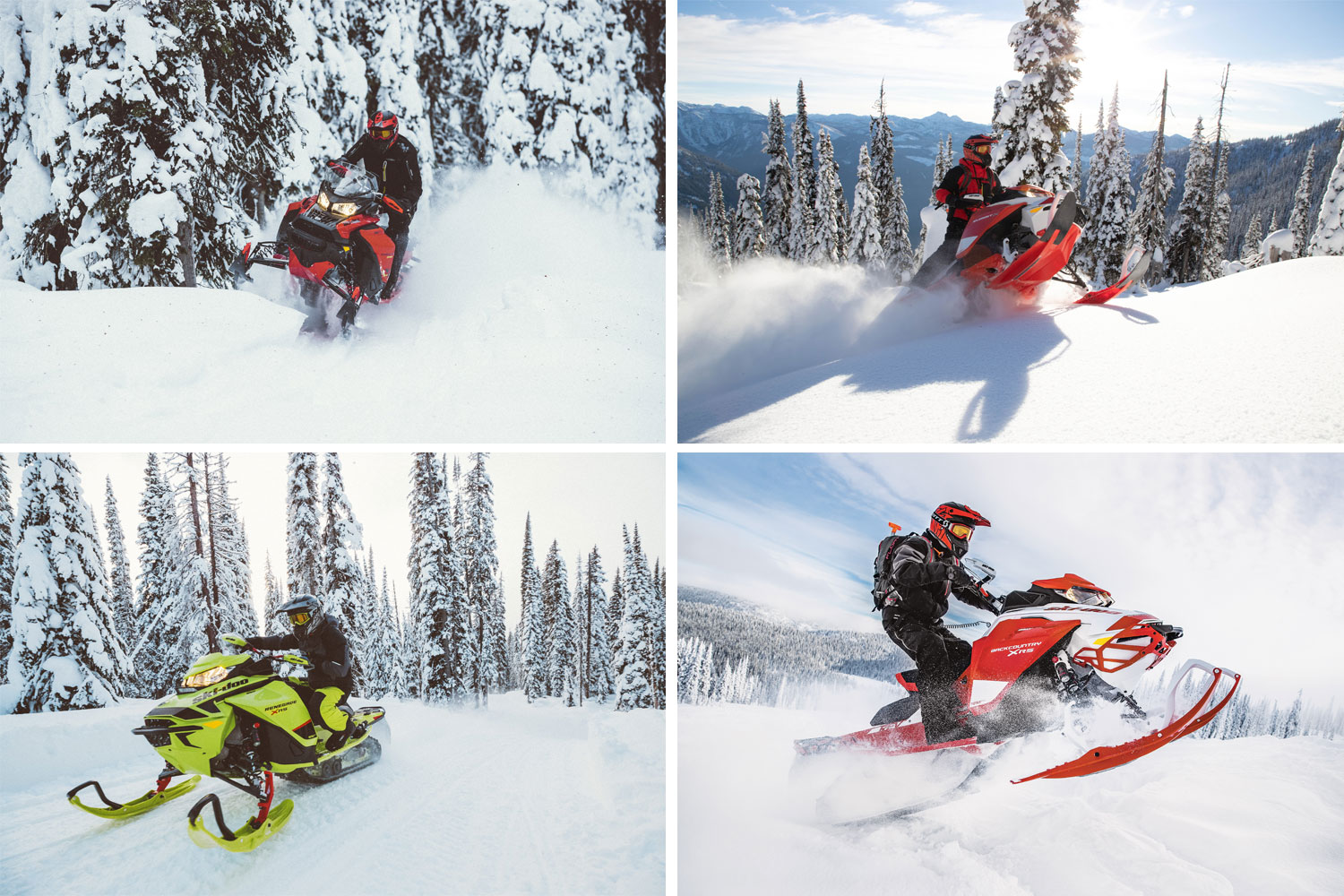 The Top Four Ski-Doo Snowmobiles for 2020 - Supertrax Online