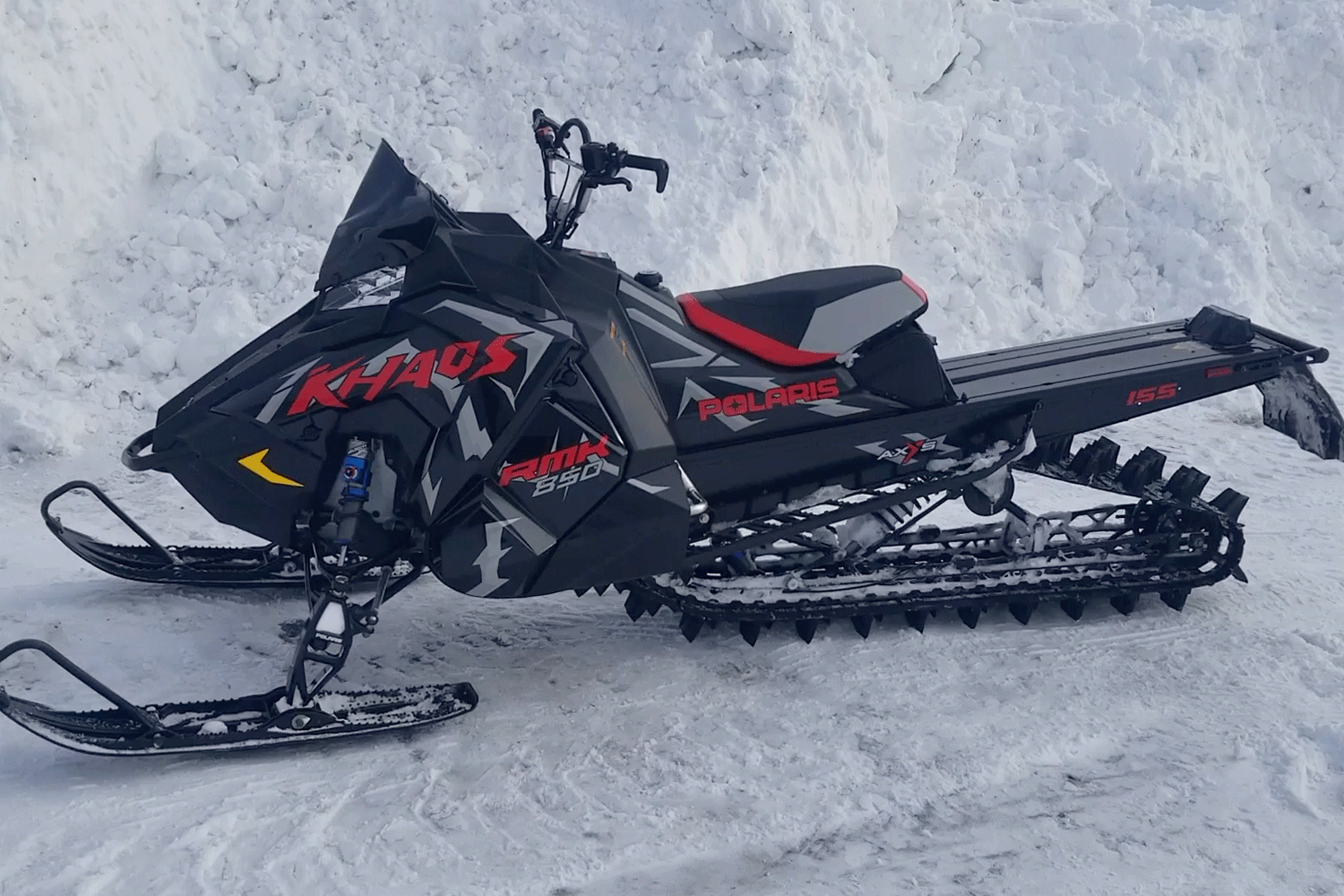 2020 Polaris RMK KHAOS 155 Walk Around & First Impressions - Supertrax Online