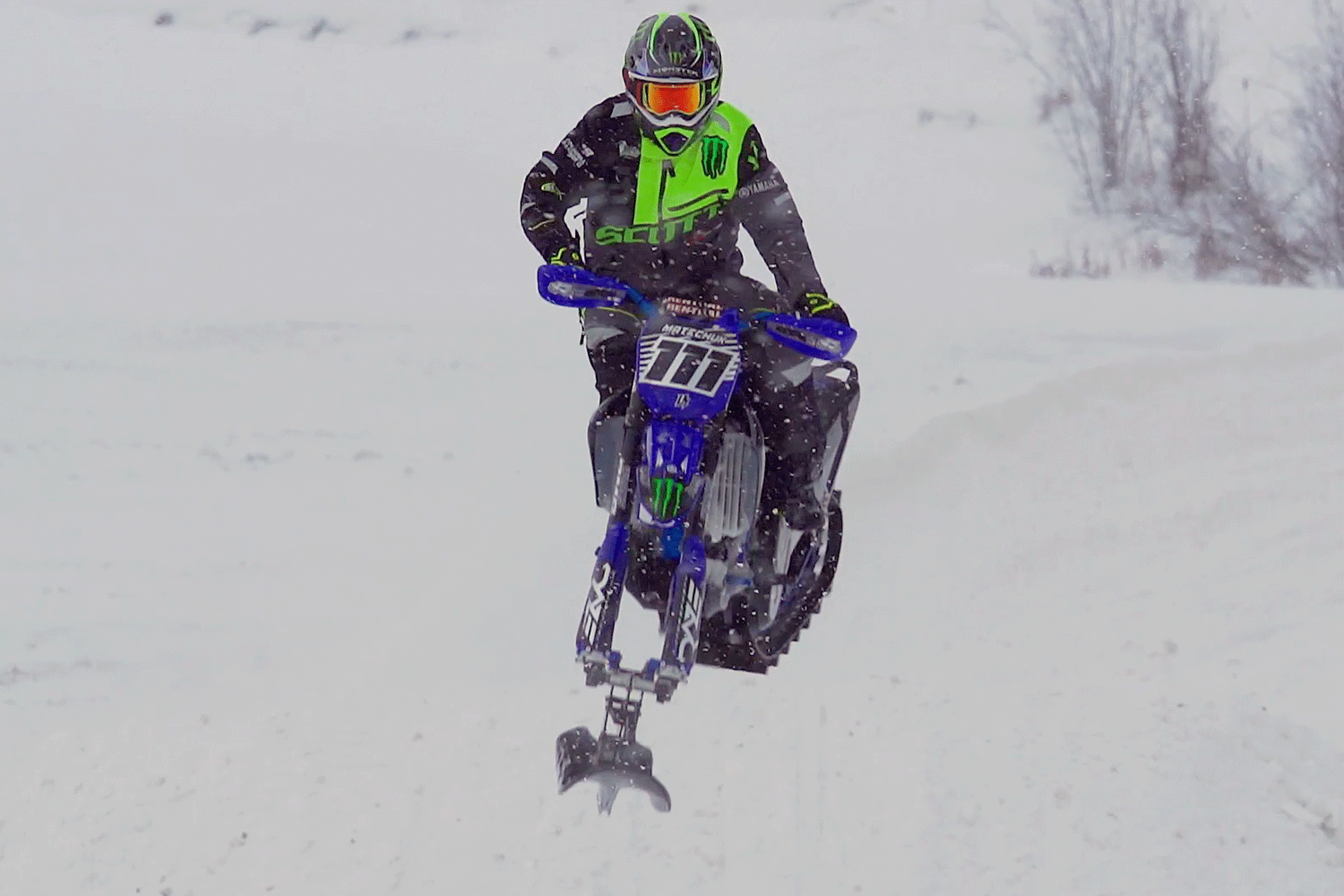Snow Biking with X Games Gold Medalist Cody Matechuk - Supertrax Online